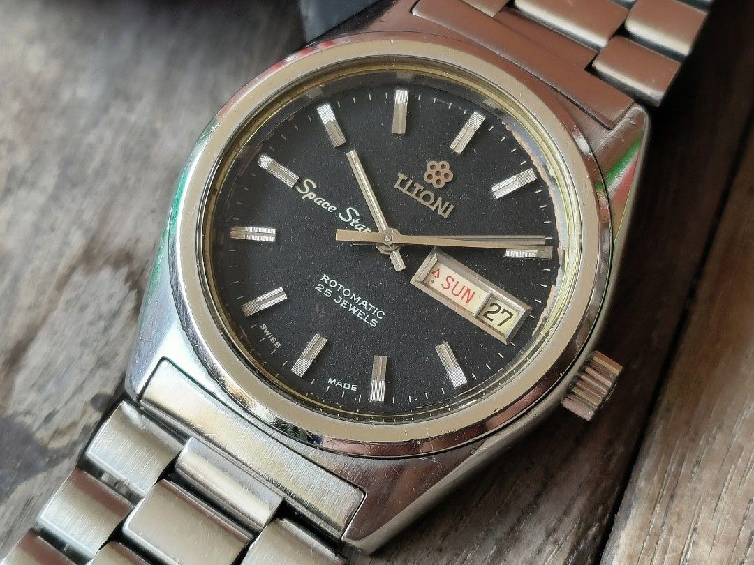 Vintage Titoni Automatic Watch, Men's Fashion, Watches & Accessories ...