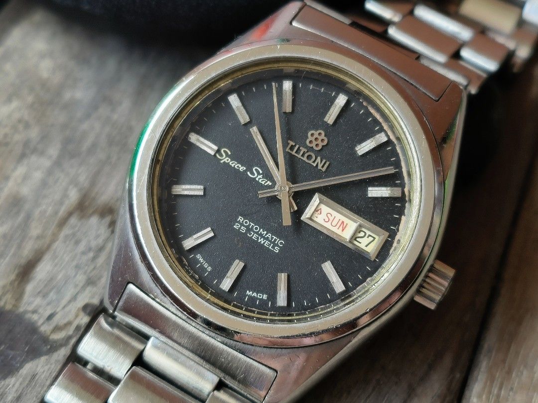Vintage Titoni Automatic Watch, Men's Fashion, Watches & Accessories ...