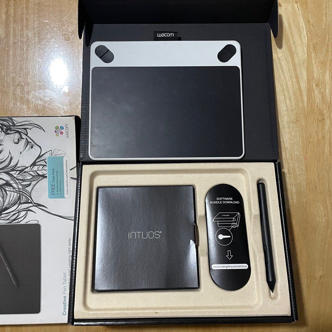 Wacom Intuos Draw (White), Computers & Tech, Parts & Accessories, Mouse ...