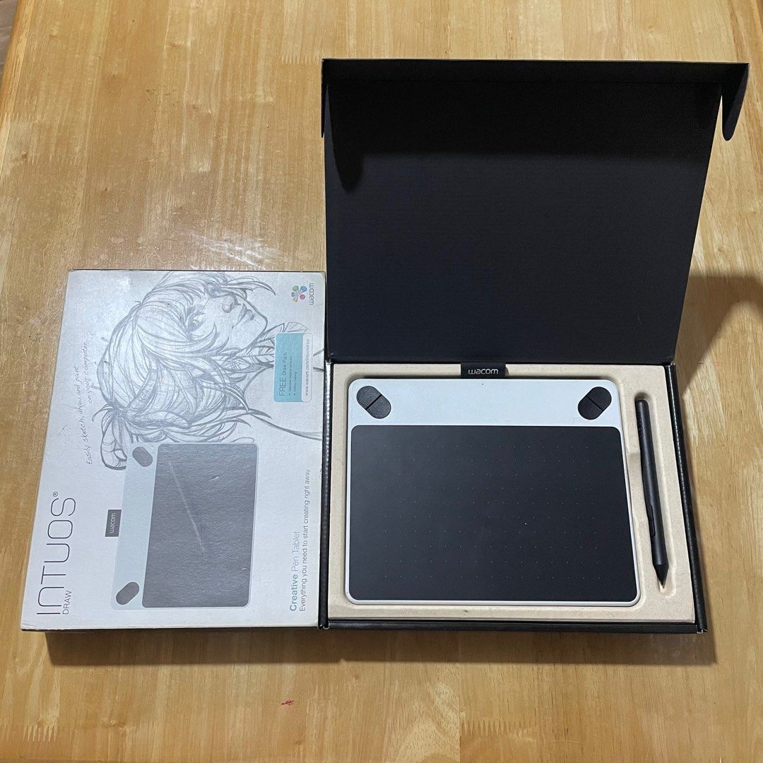 Wacom Intuos Draw (White), Computers & Tech, Parts & Accessories, Mouse ...
