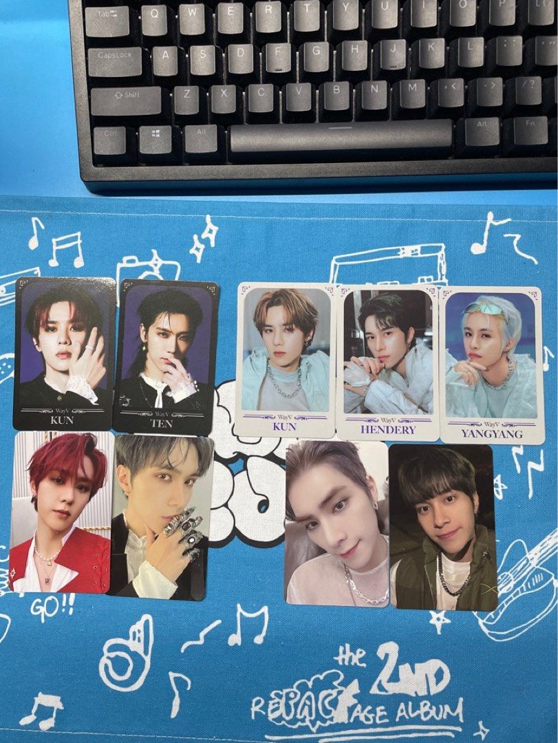 WayV Phantom trading cards set A/B, Hobbies & Toys, Memorabilia ...