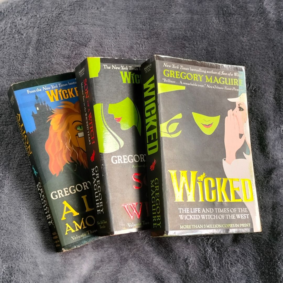 Wicked Book Series by Gregory Maguire, Hobbies & Toys, Books ...