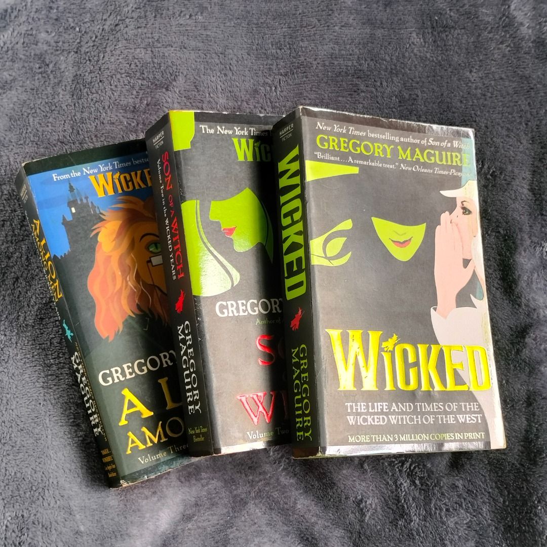 Wicked Book Series by Gregory Maguire, Hobbies & Toys, Books ...