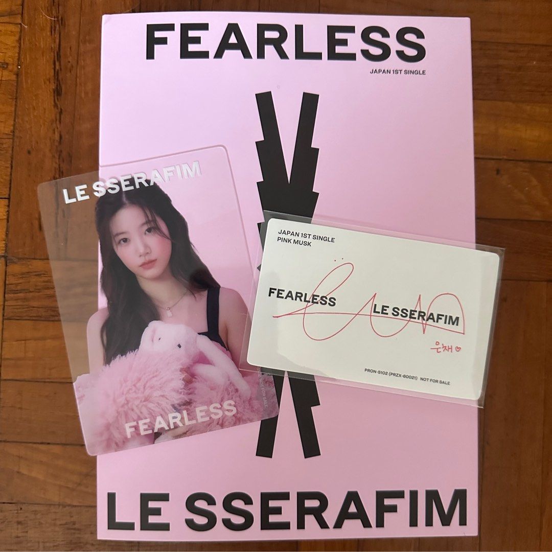 [WTT] Le sserafim Fearless Japan PCs, Hobbies & Toys, Music & Media ...