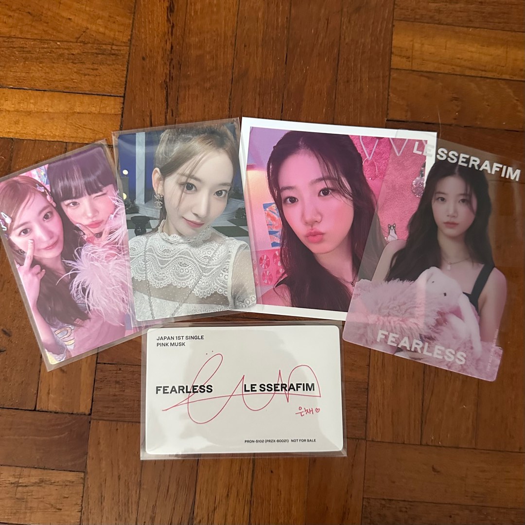 [WTT] Le sserafim Fearless Japan PCs, Hobbies & Toys, Music & Media ...