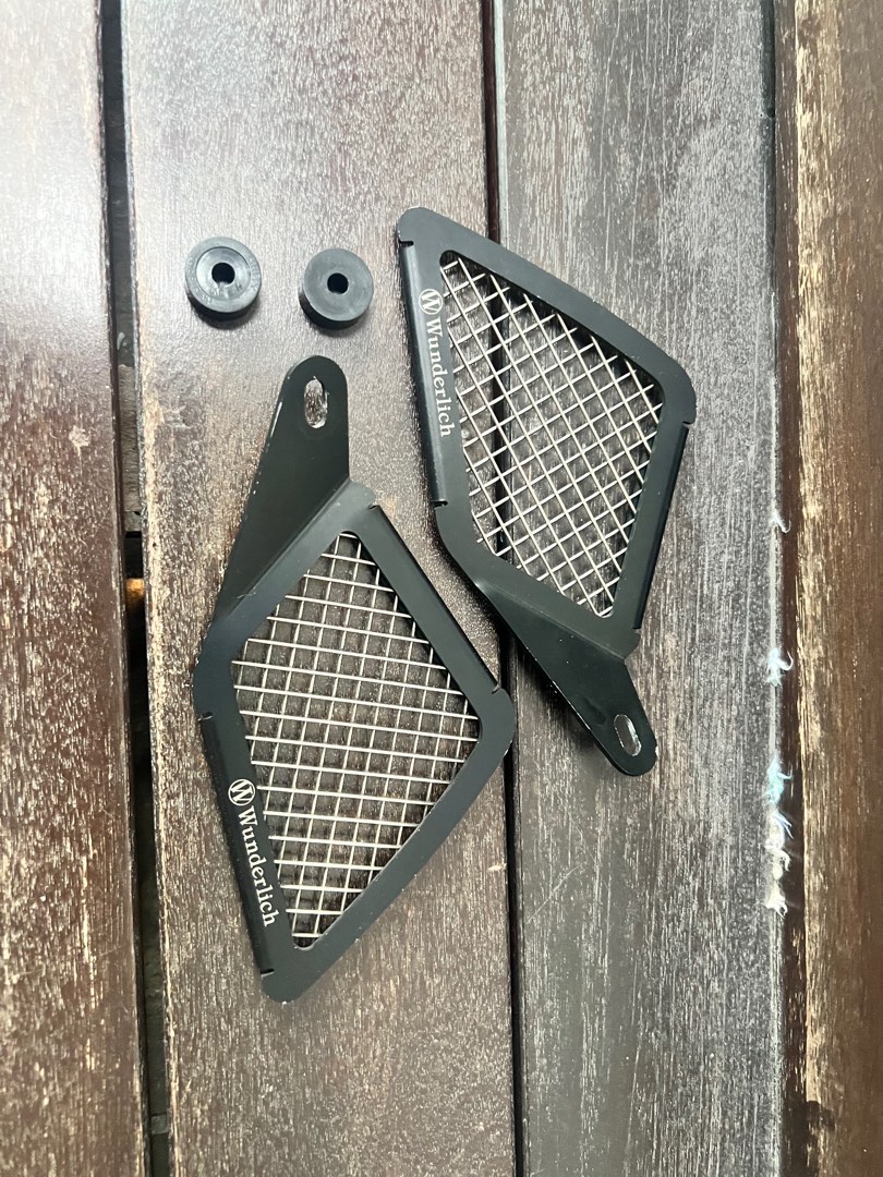 Wunderlich intake pipe guard grille set - BMW R1200 GS, Motorcycles ...