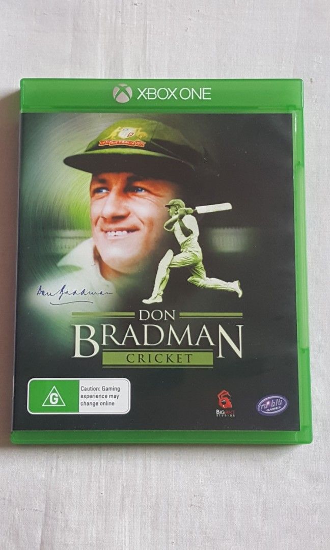 XBOX ONE Don Bradman Cricket, Video Gaming, Video Games, Xbox on Carousell