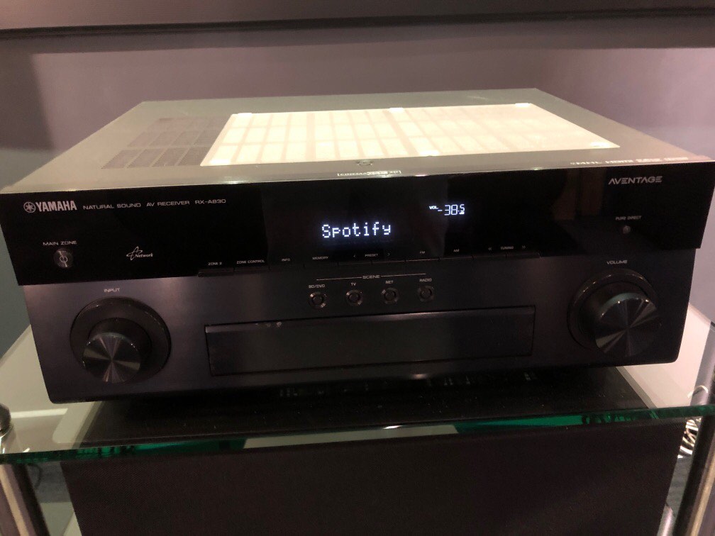 Yamaha AV Receiver RX-A830 (Black), Audio, Soundbars, Speakers ...
