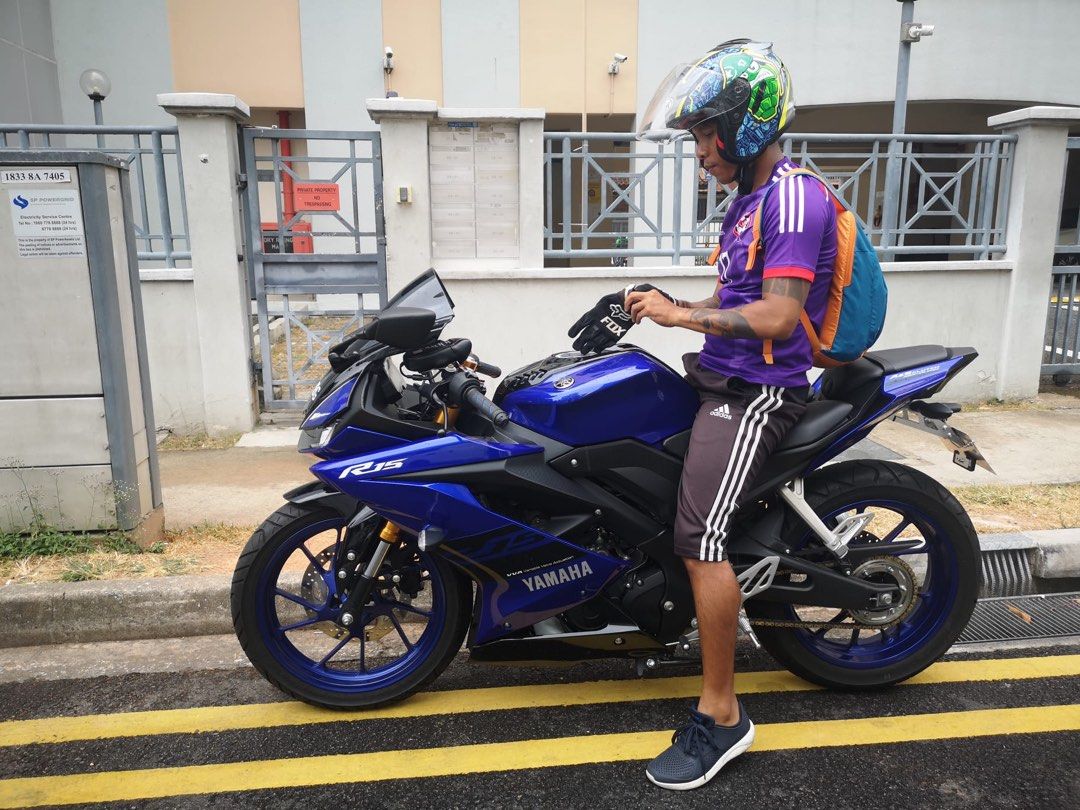 Yamaha R15 V3, Motorcycles, Motorcycles for Sale, Class 2B on Carousell