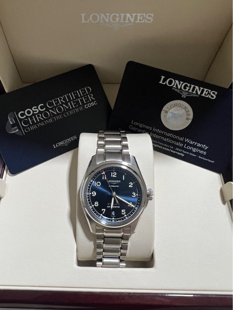 [100% Original] Longines Spirit 37mm (L3.410.4.93.6), Luxury, Watches ...