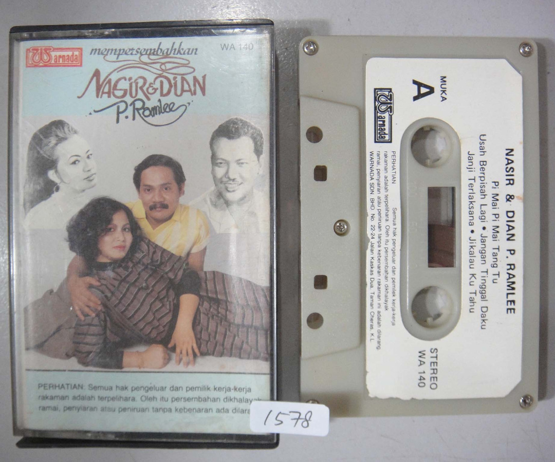 (1578) Malay Cassette Kaset Melayu~ NASIR & DIAN P.RAMLEE, Hobbies ...