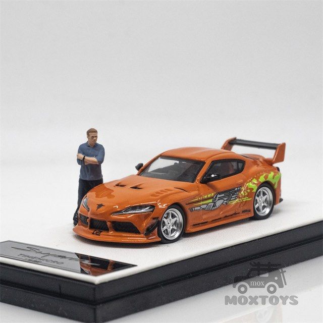 1/64 Time micro GT-R & Supra with fast and furious figure, Hobbies ...