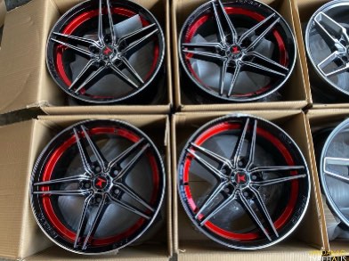 16” Fast & Furious A16003 mags 5Holes pcd 114 brandnew, Car Parts ...