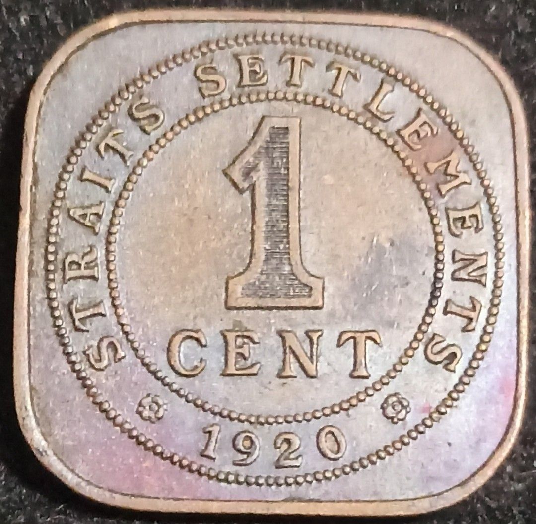 1920 1 Cent King George AU DETAILS A-156, Hobbies & Toys, Memorabilia ...