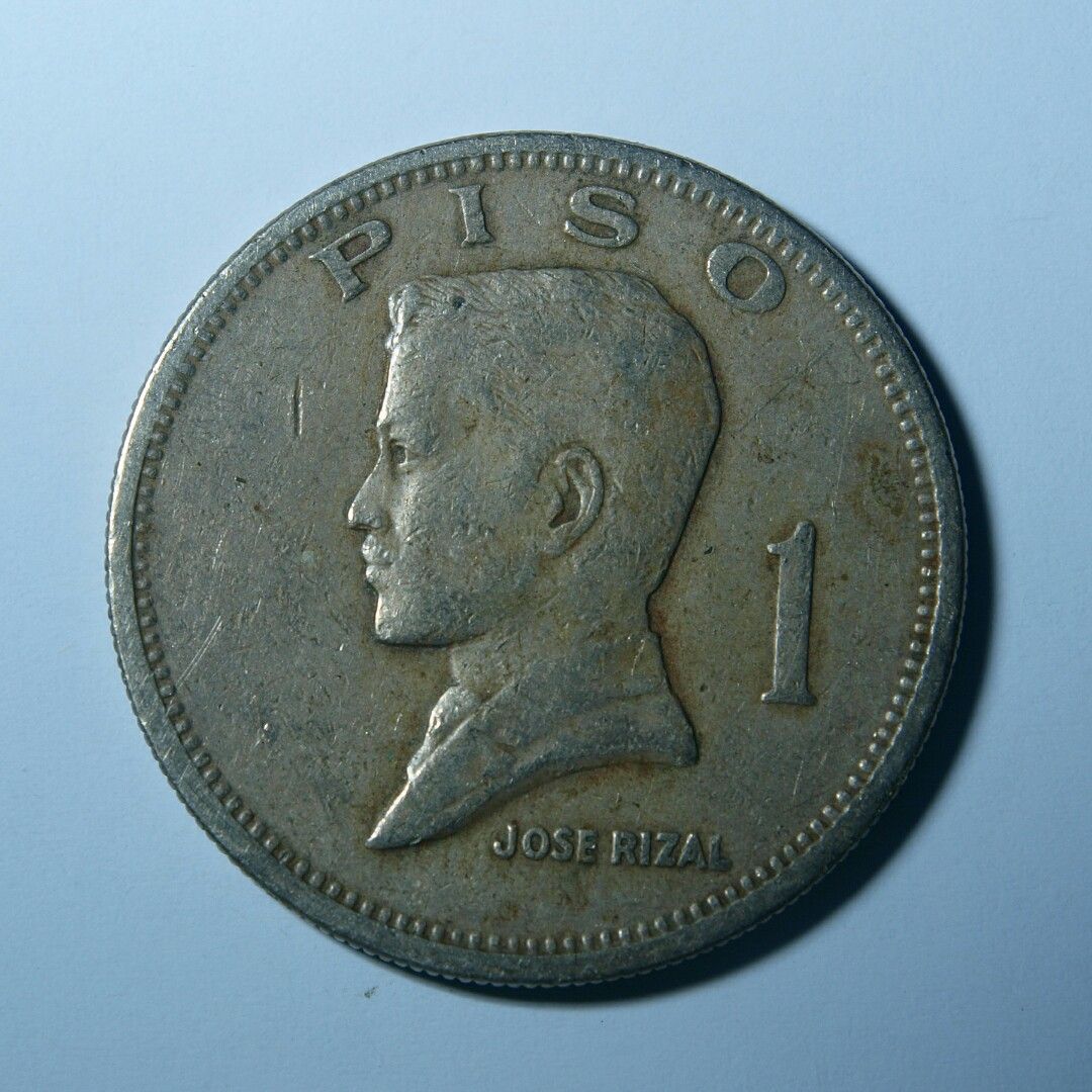 1972 1 Peso Jose Rizal Coin, Hobbies & Toys, Memorabilia & Collectibles ...