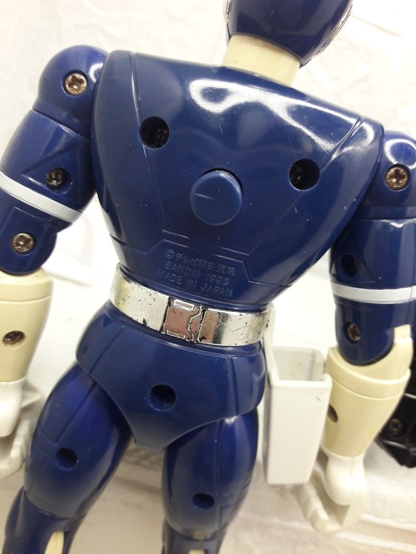 1996 Sentai Set robot, sentai figure and Small soft vynil, Hobbies & Toys, Toys & Games on Carousell