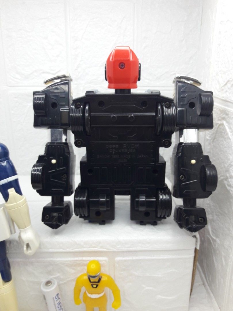 1996 Sentai Set robot, sentai figure and Small soft vynil, Hobbies ...