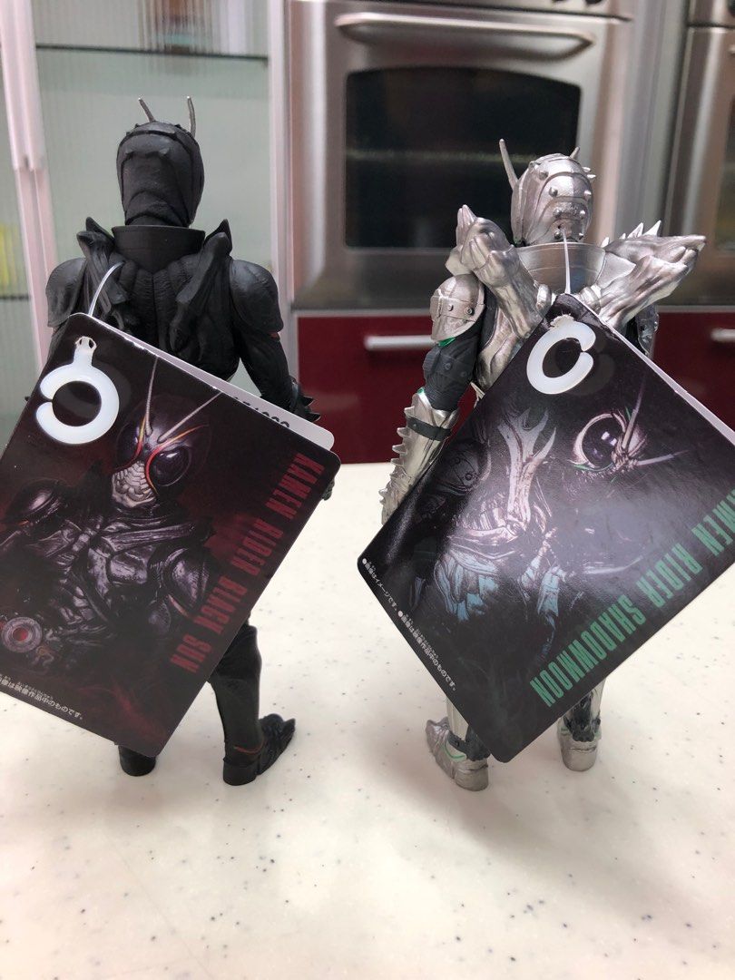 1 Set Original 2022 Bandai Sofubi Kamen Rider Black Sun & Shadow Moon ...