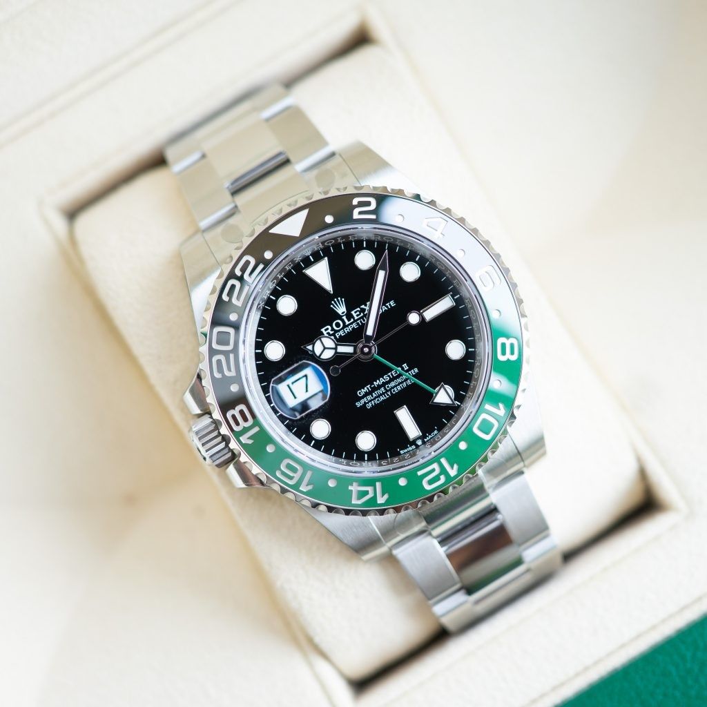 2023 ROLEX GMT-MASTER II "SPRITE" IN OYSTERSTEEL WITH OYSTER BRACELET ...