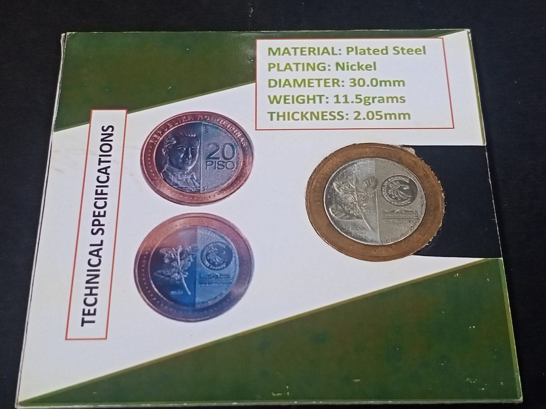 20 pesos blister pack ( new generation coin ), Hobbies & Toys ...