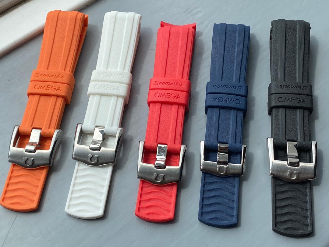 20mm Omega Rubber Strap Fits Omega Seamaster Diver 300m Seamaster - 75 ...