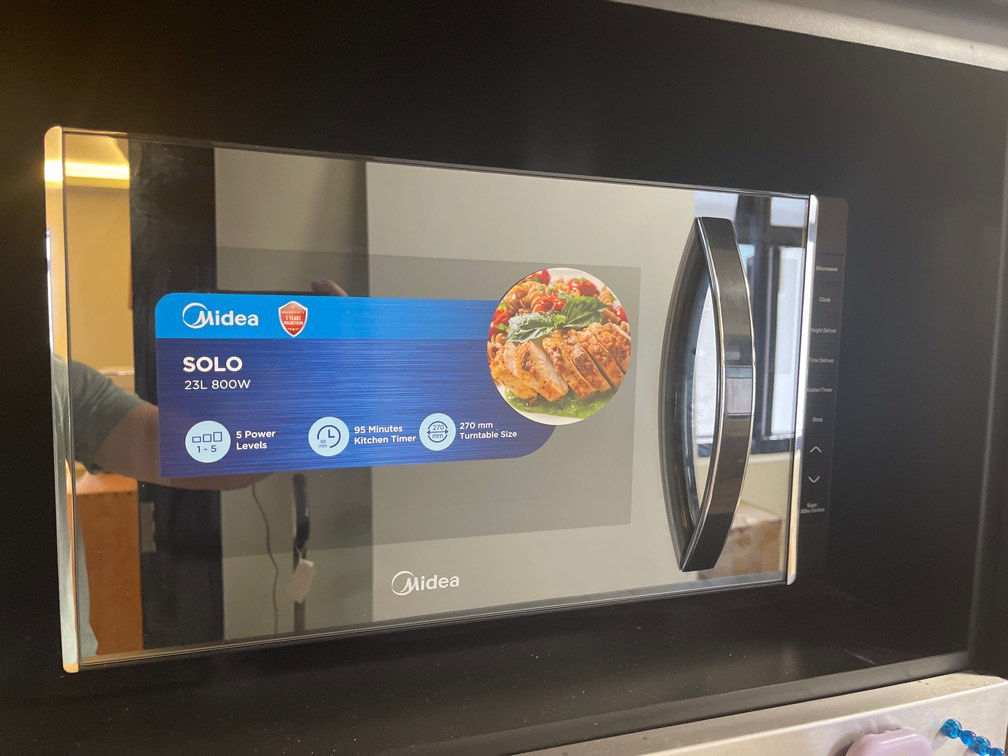 2 Mth old Midea Microwave, TV & Home Appliances, Kitchen Appliances ...