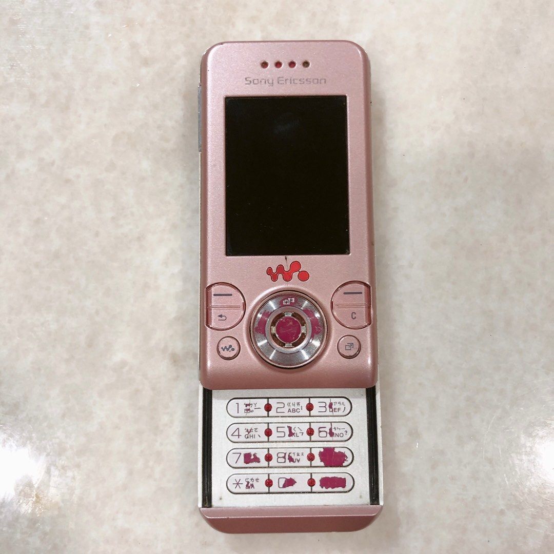 老物 手機收藏 Sony Ericsson W580i 限量珠光粉色 滑蓋機 古董機, 手機及配件, 手機, 其他手機在旋轉拍賣