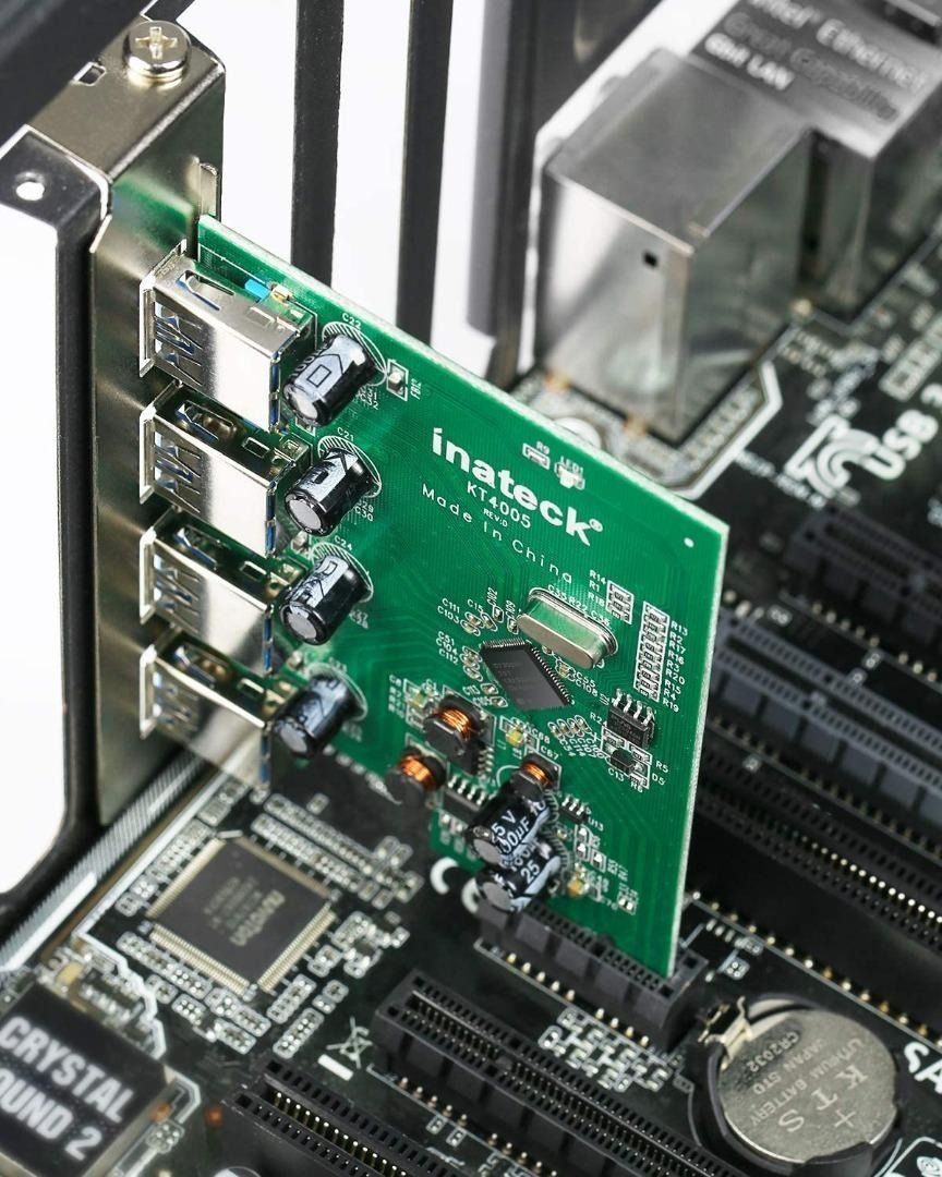 ⭐ [B2323] ⭐ Inateck 4 Ports PCIe to USB 3.0 Expansion Card, USB 3.0 ...