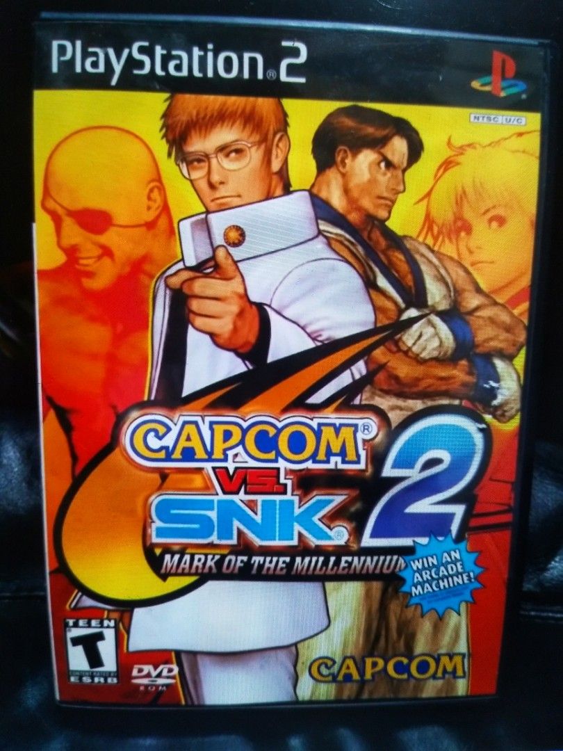 美版 PS2 CAPCOM VS SNK 2 英文版 +++, 興趣及遊戲, 玩具 & 遊戲類 - Carousell