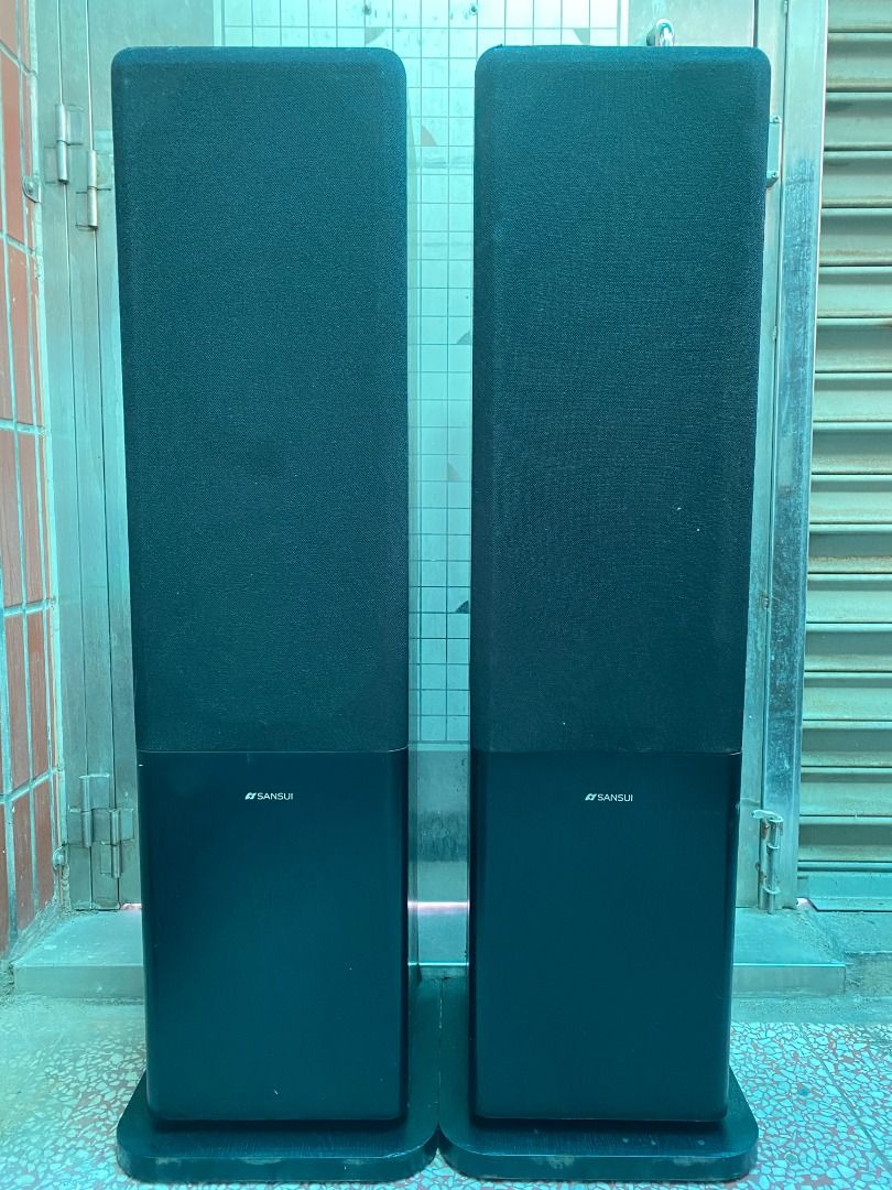 經典日本山水 SANSUI S T900V 三單體 雙8吋低音 落地喇叭一對 聽音樂的好喇叭 150W, 耳機及錄音音訊設備, Soundbar、揚聲器、藍牙喇叭、耳擴在旋轉拍賣