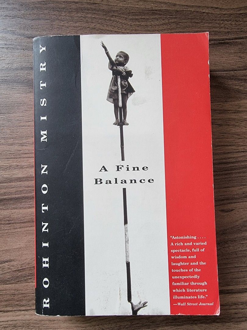 A Fine Balance by Rohinton Mistry, Hobbies & Toys, Books & Magazines ...