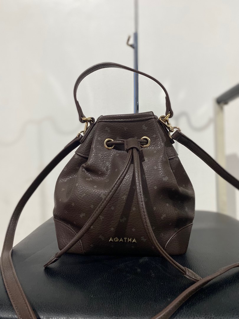 Agatha Bucket Sling Bag, Women's Fashion, Bags & Wallets, Cross-body ...