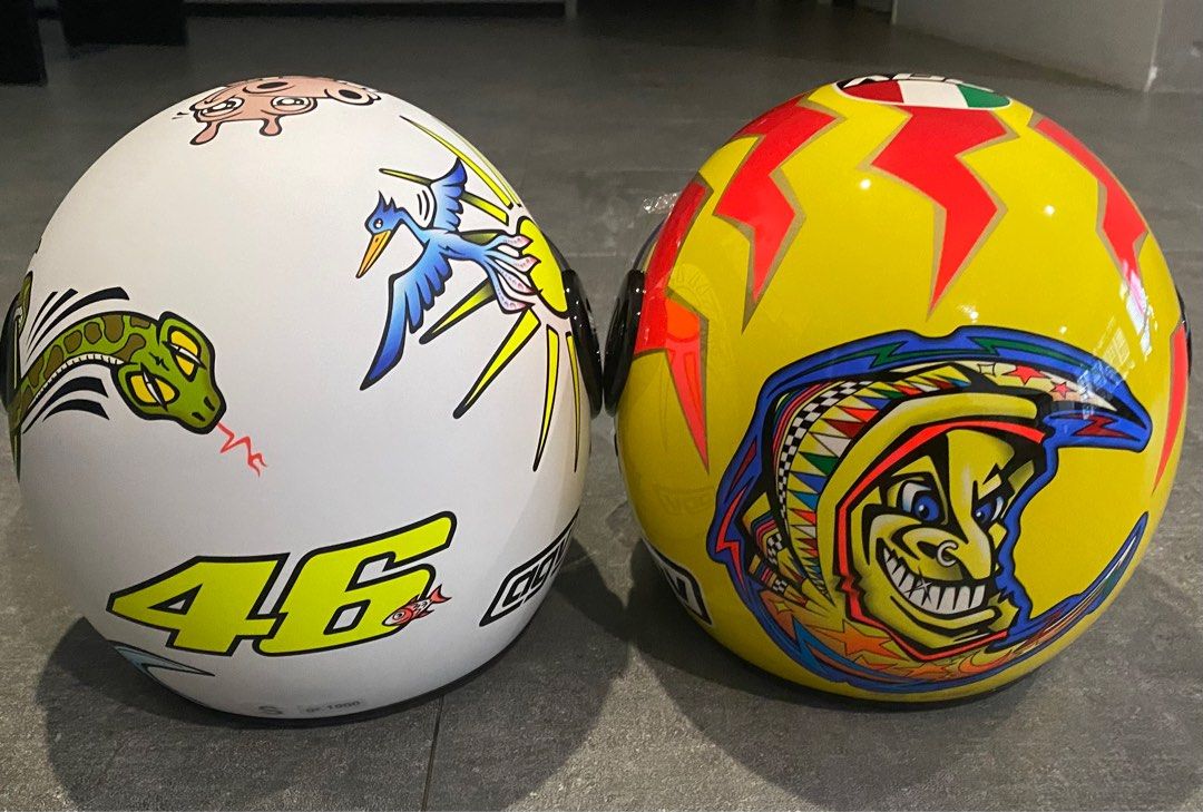 Agv sun moon and zoo helmet, Motorcycles, Motorcycle Accessories on ...