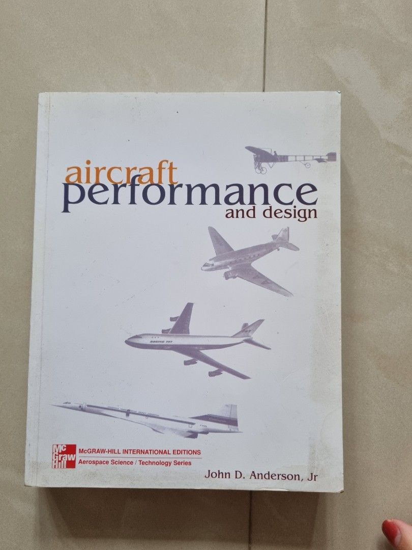 Aircraft Performance and Design, Hobbies & Toys, Books & Magazines ...