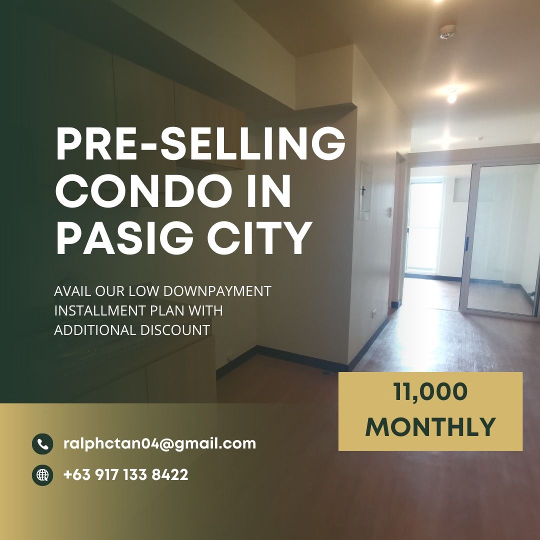 Allegra Garden Place Best Studio Condo in Pasig City, Property, For ...