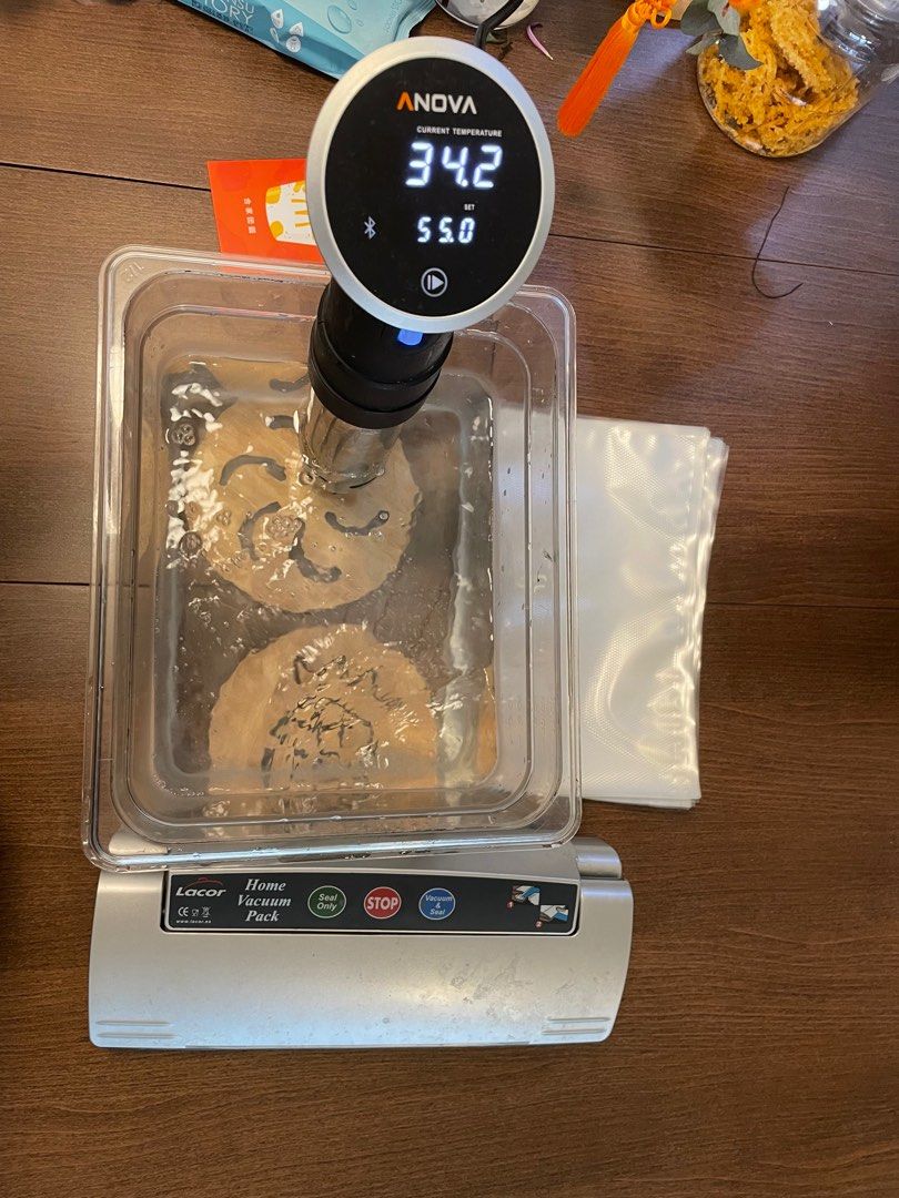 Anova Sous Vide Includes Sous Vide Container Lacor Vacuum Machine Used