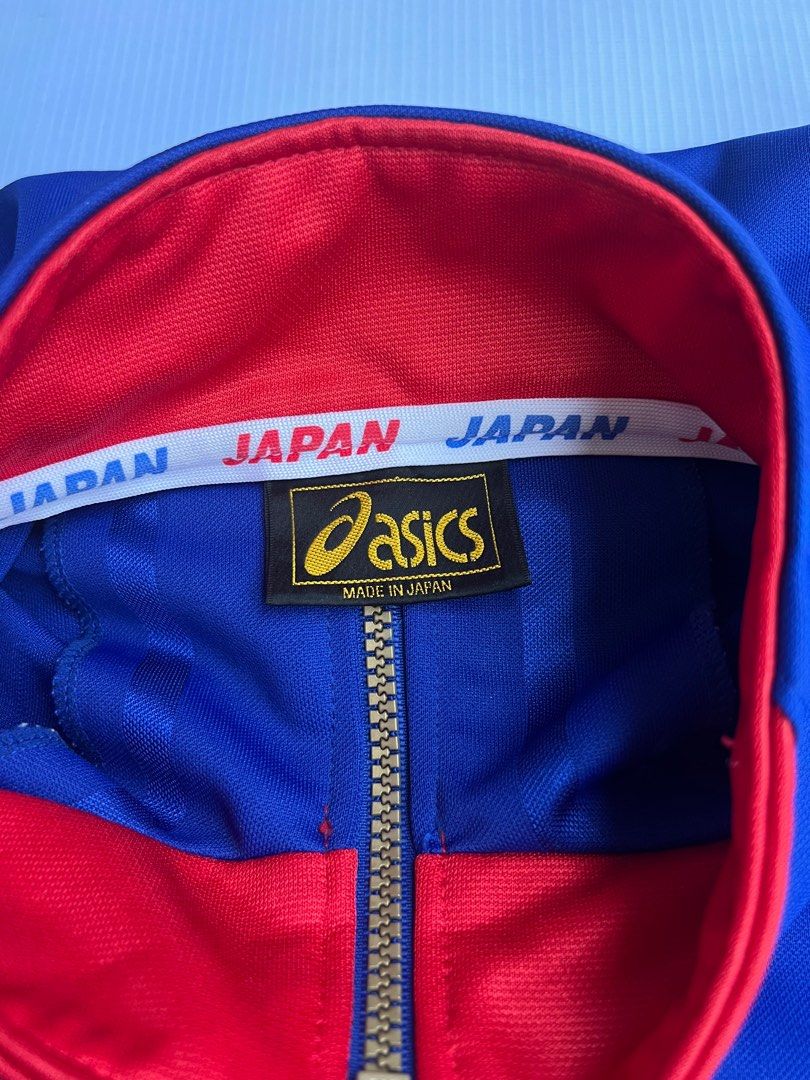 Asics - Team Japan - Zipped Up Jacket, Men's Fashion, Coats, Jackets ...