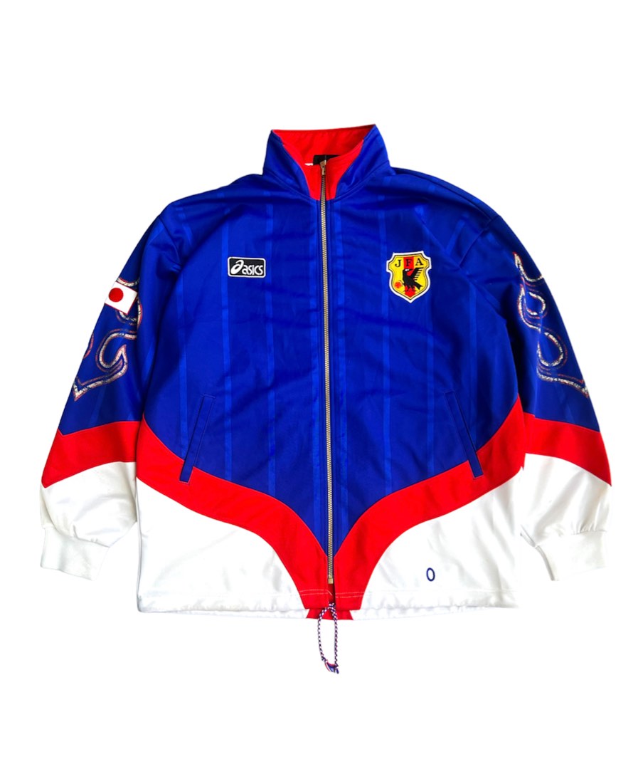 Asics - Team Japan - Zipped Up Jacket, Men's Fashion, Coats, Jackets ...