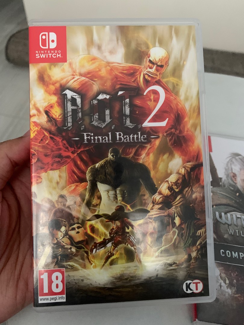 Attack on Titan 2 Final Battle Nintendo Switch Game, Video Gaming ...