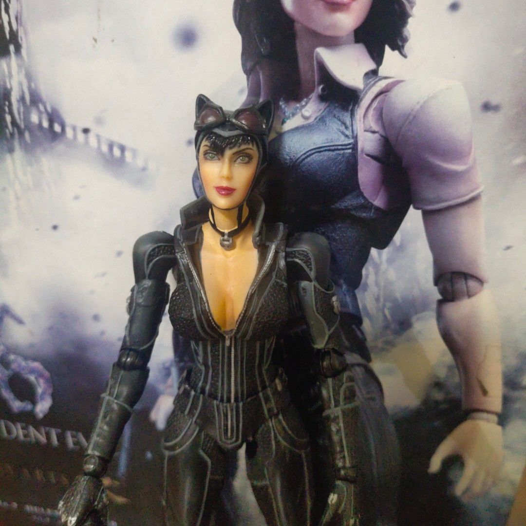 Authentic Play Arts Kai Cat Woman, Hobbies & Toys, Toys & Games on ...