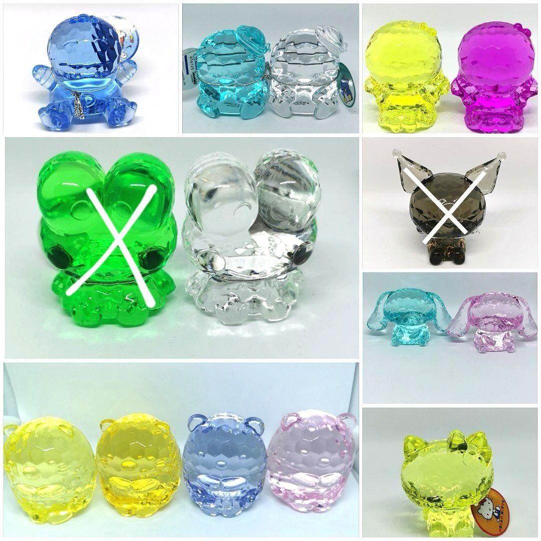 Authentic Sanrio CPCM Cow Play Cow Moo Acrylic Crystals Kuromi Pekkel ...