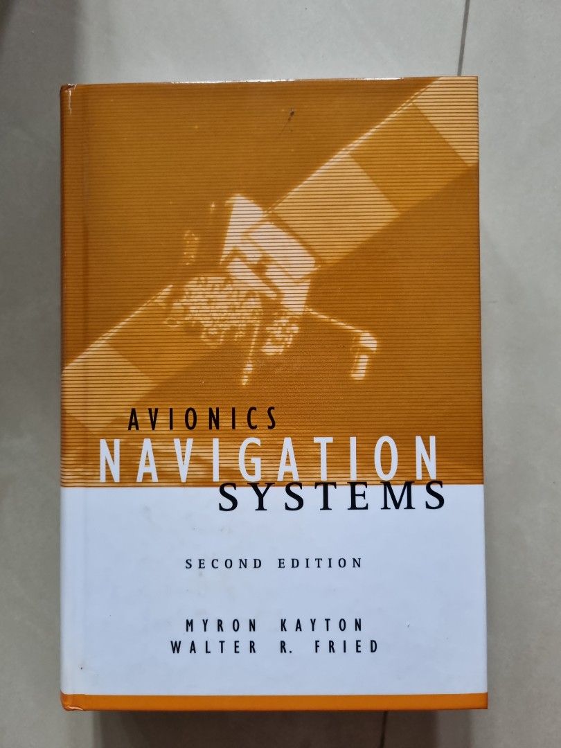 Avionics Navigation Systems 2nd Edition, Hobbies & Toys, Books & Magazines, Textbooks on Carousell