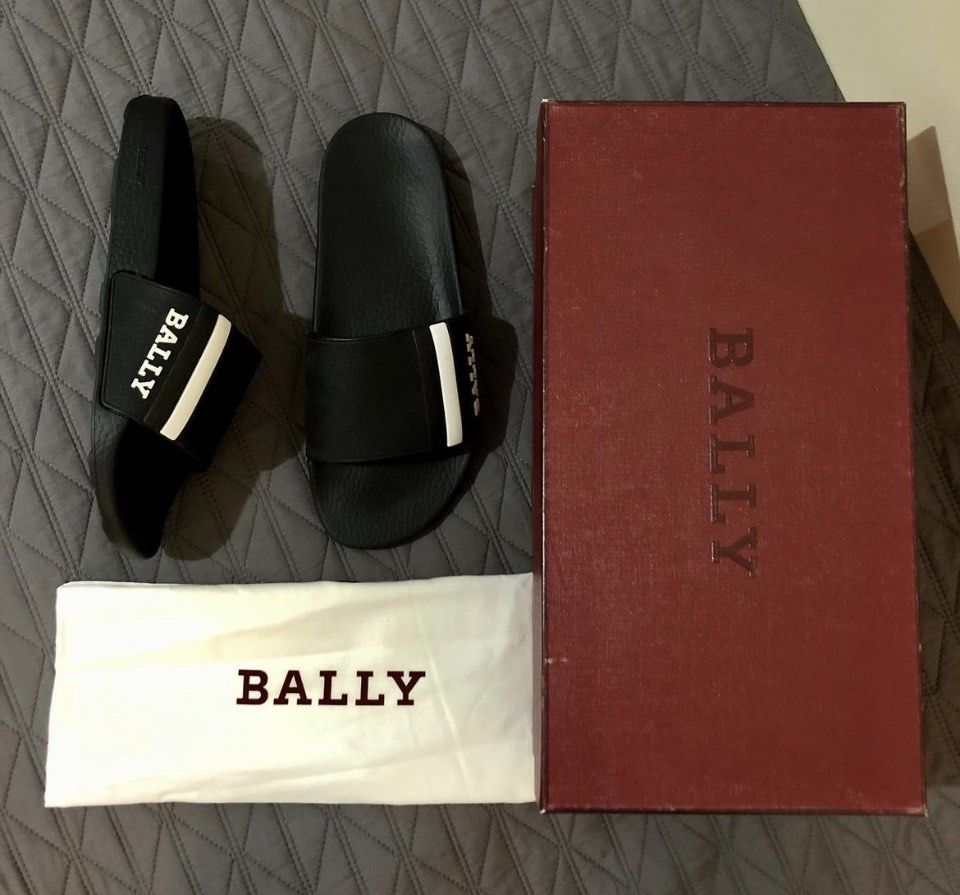 Bally Slides, Men's Fashion, Footwear, Slippers & Slides on Carousell