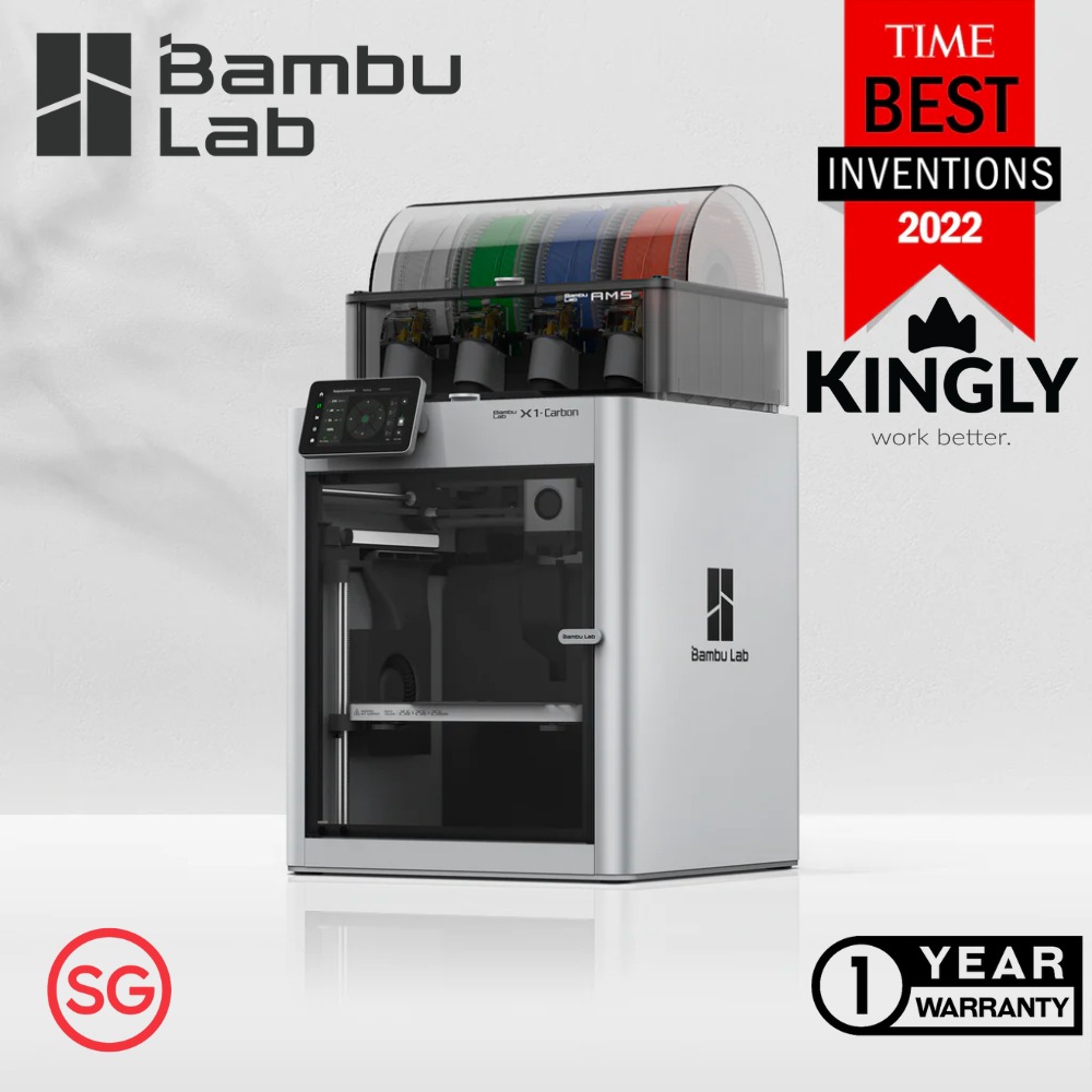 Bambu Lab X1 Carbon with AMS Combo Multi-Materials 3D Printer ...