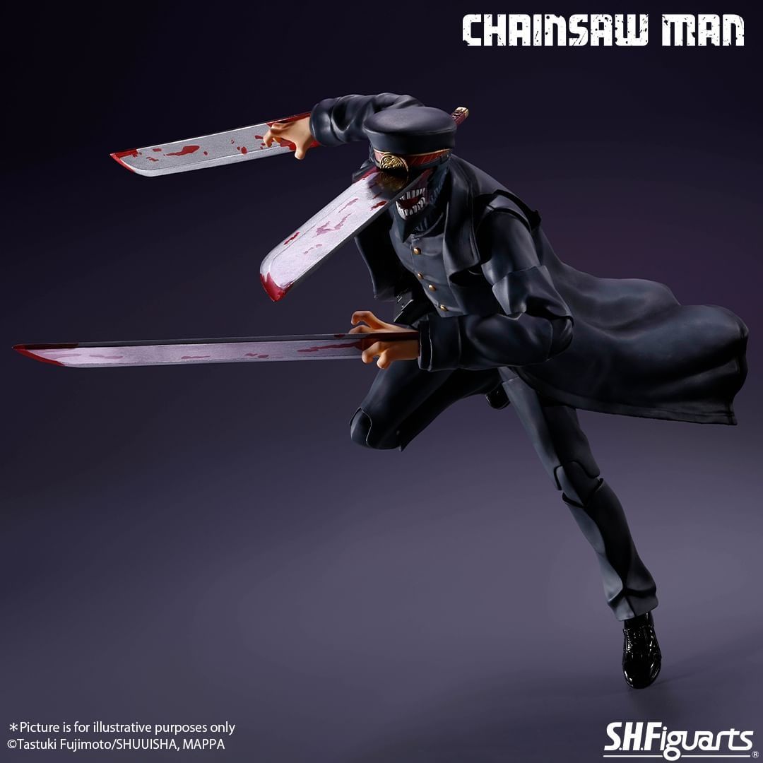 Bandai S.H.Figuarts - SHF Samurai Sword Man - Chainsaw Man, Hobbies ...