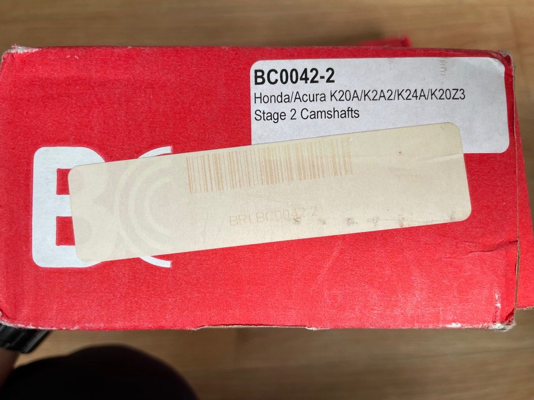 BC Cam Stage 2 set (Honda civic FD2R, FD2, FN2R,CL7R, DC5R, DC5, K20 ...