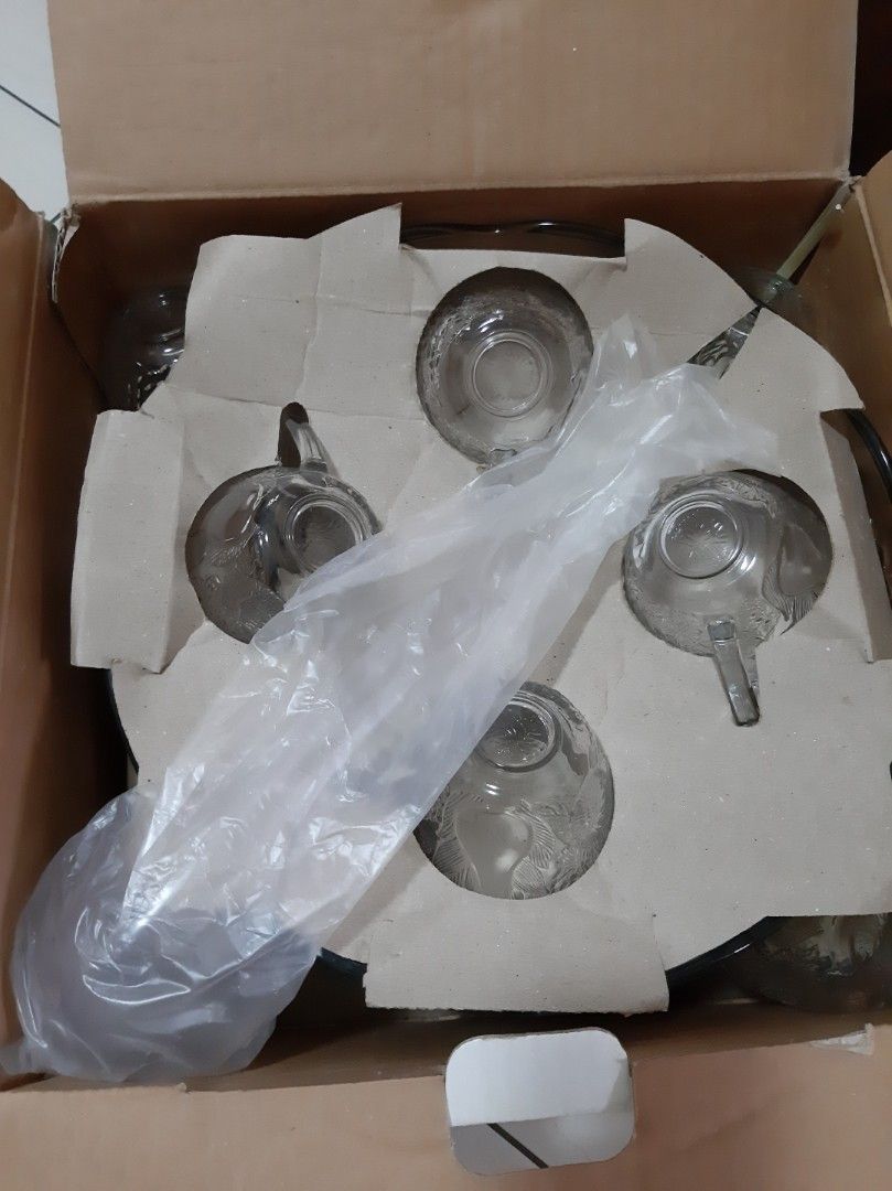 Bekas hidang air cocktail, Furniture & Home Living, Kitchenware ...