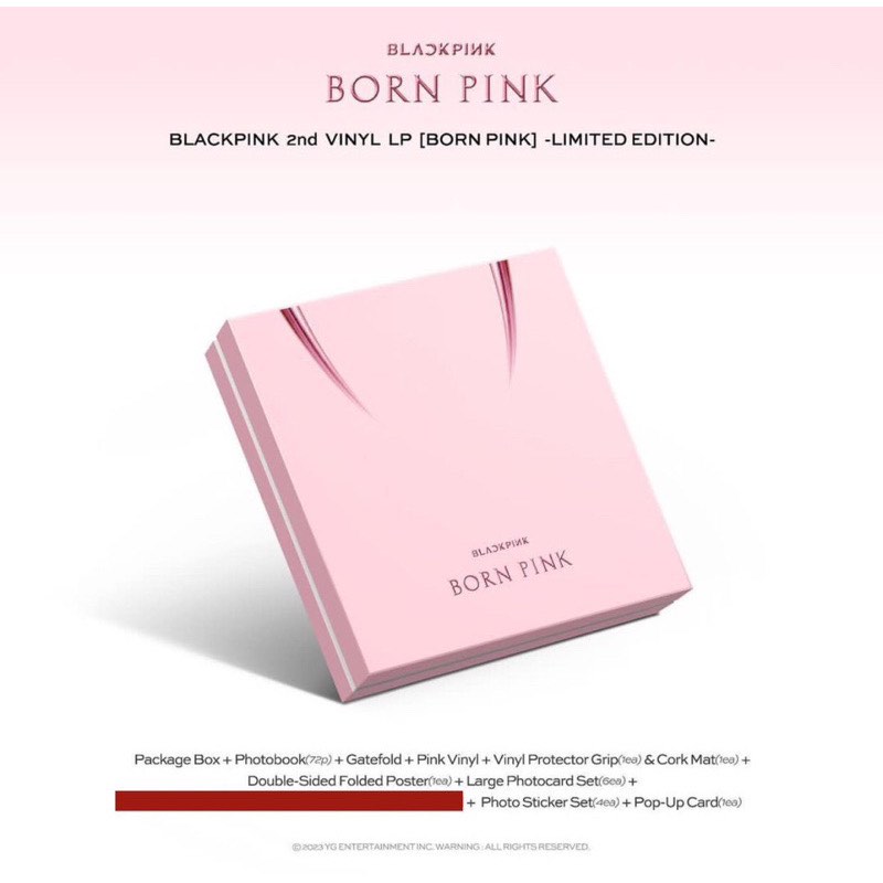 Black Pink Born Pink Vinyl, Hobbies & Toys, Memorabilia & Collectibles ...
