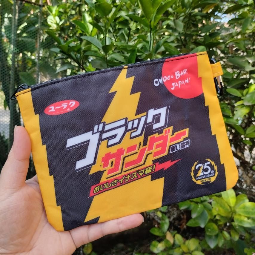 Black Thunder Pouch Chocolate candy-themed mini bag, Women's Fashion ...