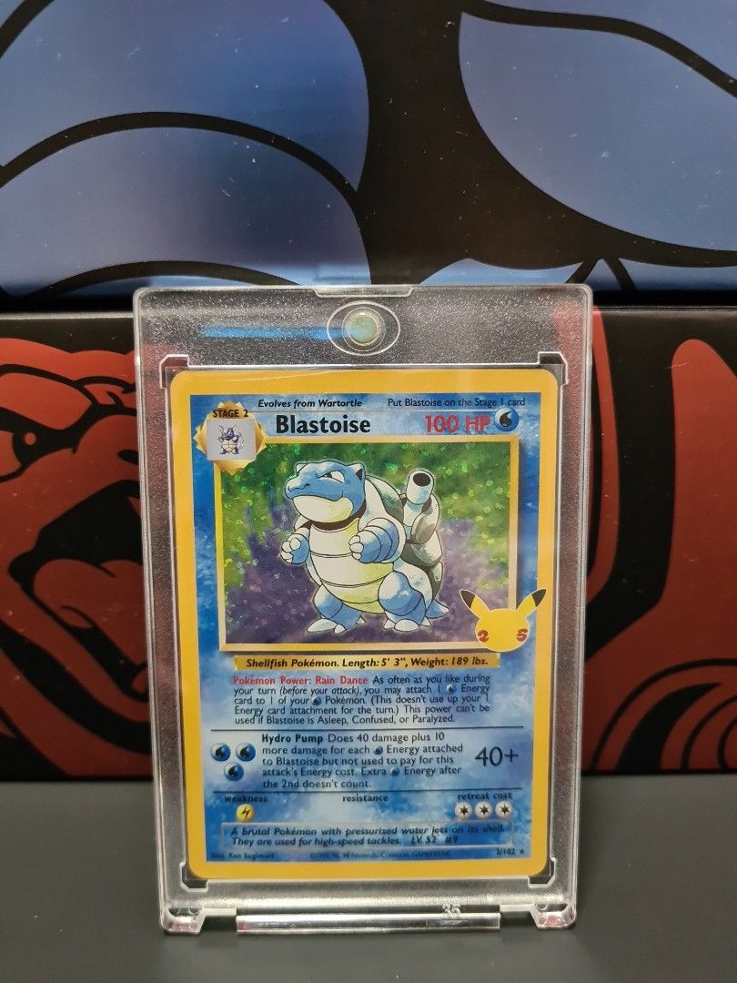 Celebrations Blastoise, Hobbies & Toys, Toys & Games on Carousell